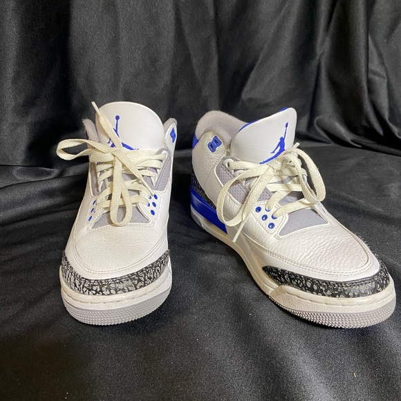 Jordan | Shoes | Air Jordan 3 Racer Blue Whiteblackcement Greyracer ...